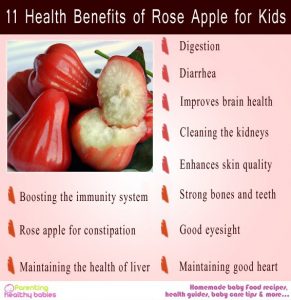 11 Health Benefits of Rose Apple for Kids