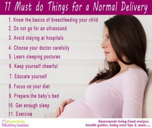 11 Must do Things for a Normal Delivery