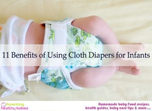 11 Benefits of Using Cloth Diapers for Infants