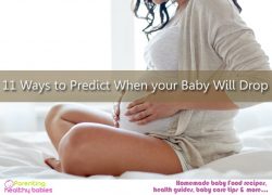 11 Ways to Predict When your Baby Will Drop
