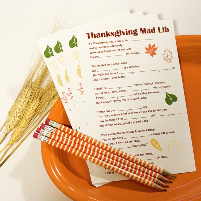 21 Fun Filled Thanksgiving Games and Activities For Kids