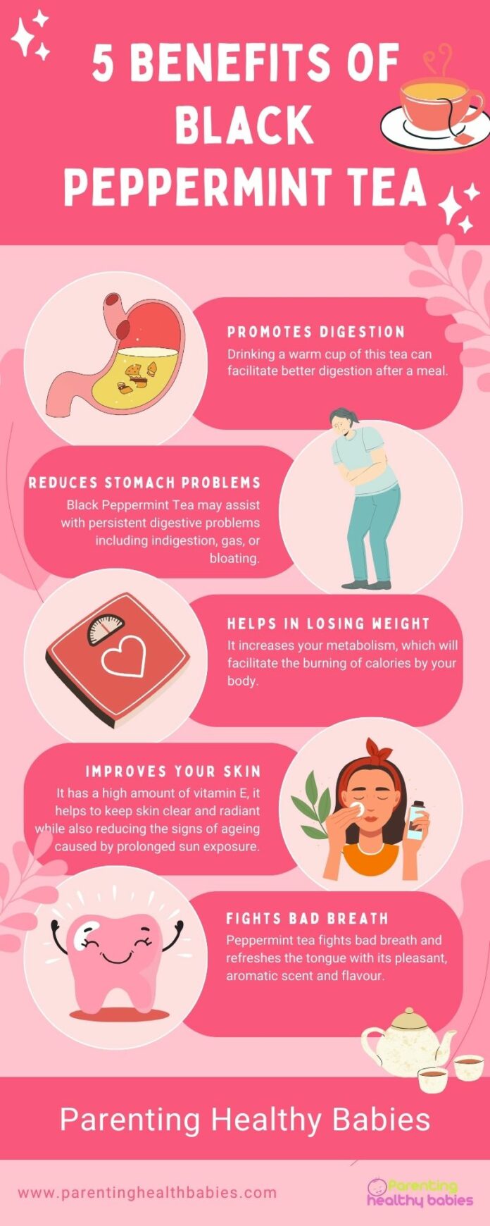 Black Peppermint Tea: Benefits and Side Effects